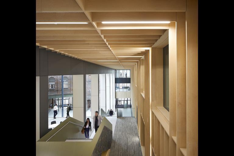 Springfield Campus by Associated Architects: a building that absorbs ...